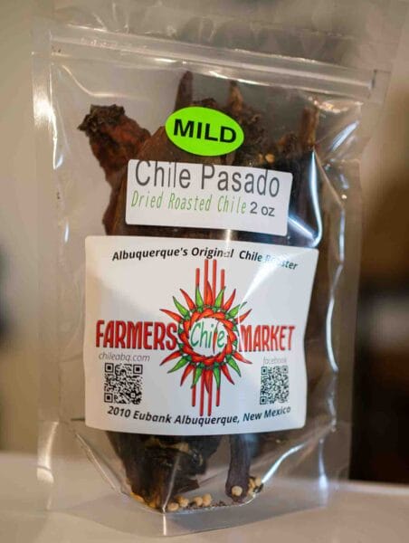 Dried Roasted Hatch Green Chile - Chile Pasado - Farmers Chile Market